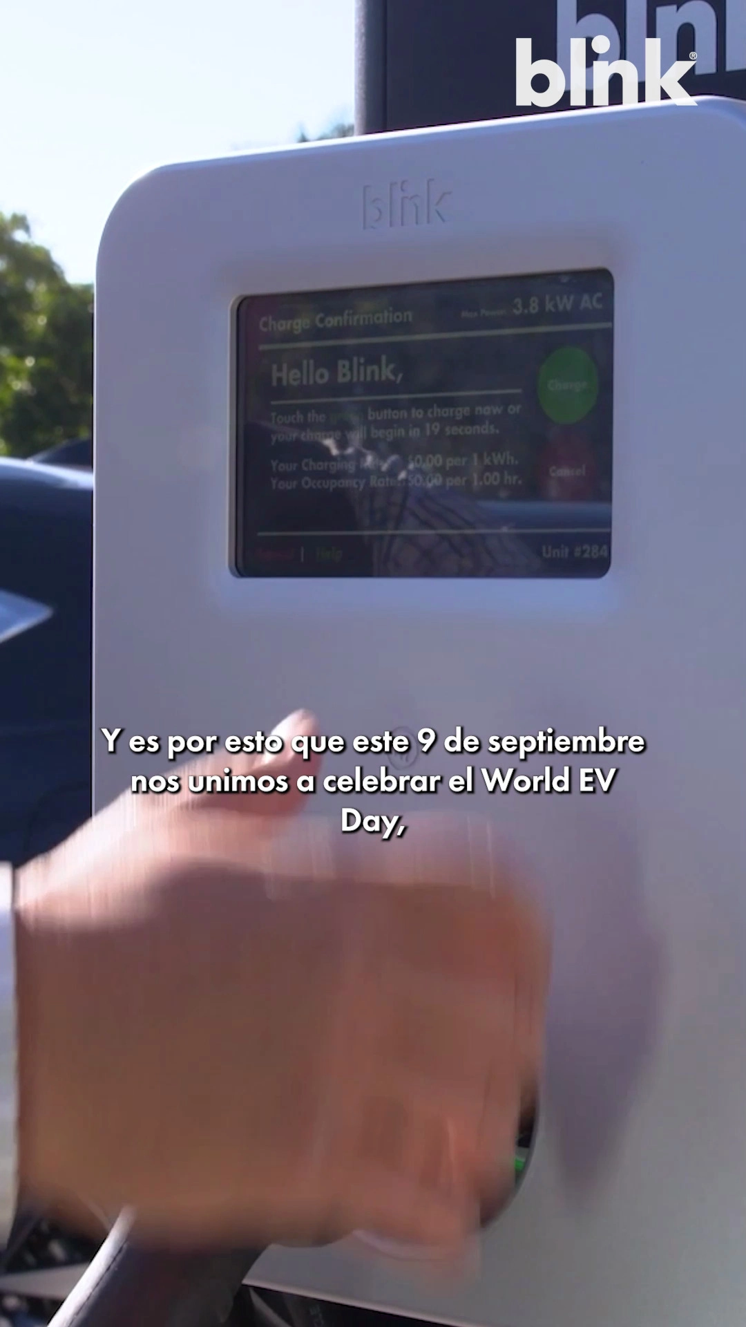 Blink Charging LATAM World EV Day Testimonial compilation