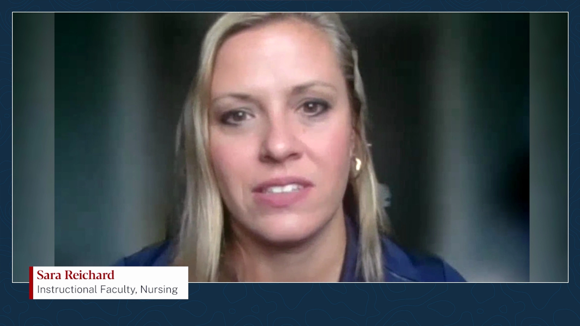 Dr. Sara Reichard Wants to See Her Students Succeed