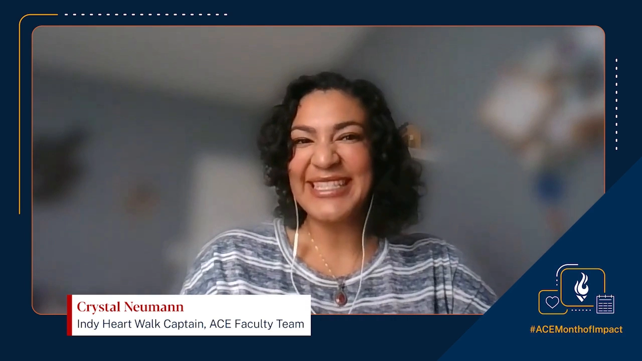 Join Captain Crystal Neumann for the Indy Heart Walk