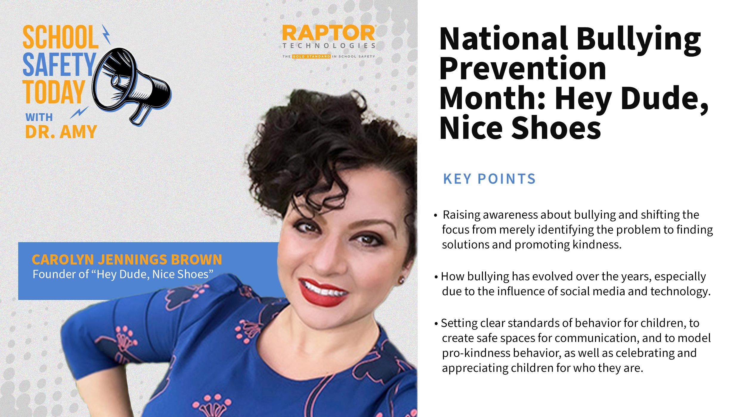 National Bullying Prevention Month: Hey Dude, Nice Shoes