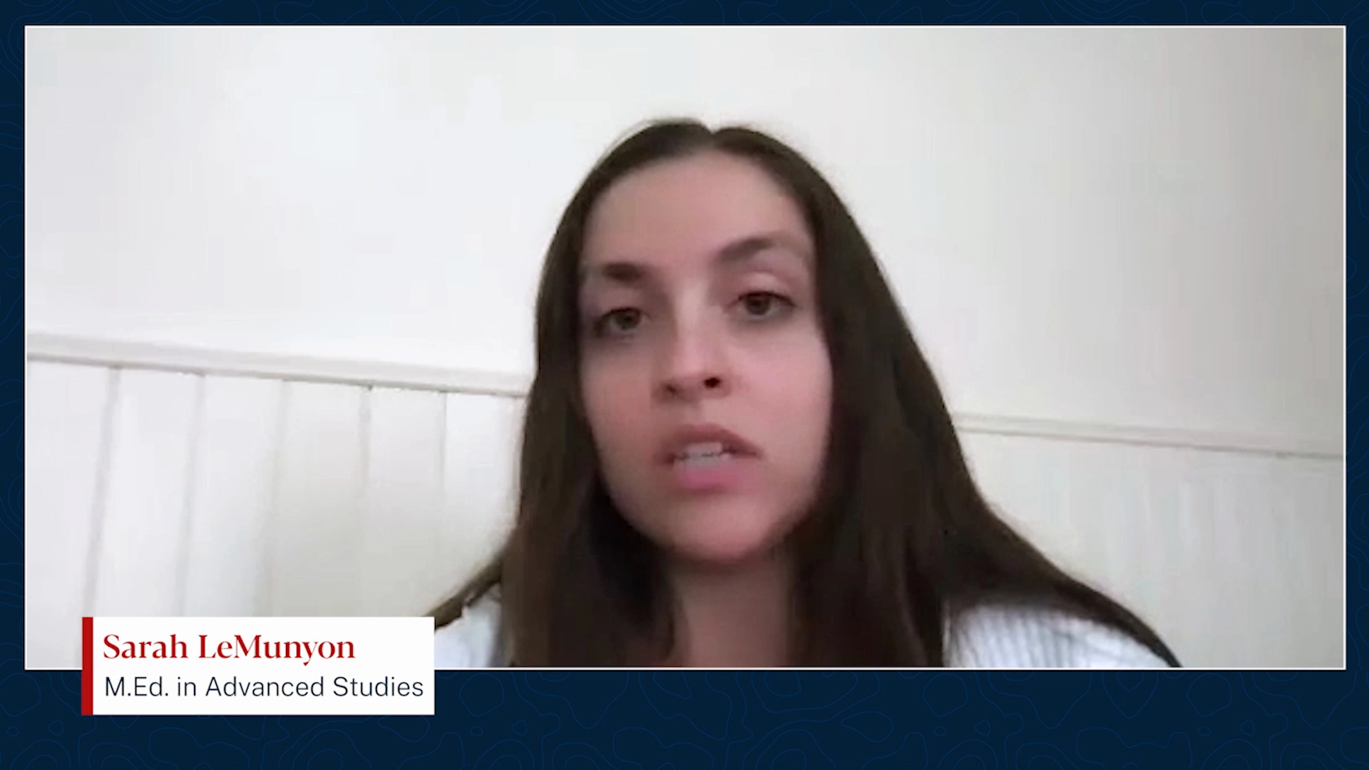 Sarah LeMunyon Created Relationships Even Online