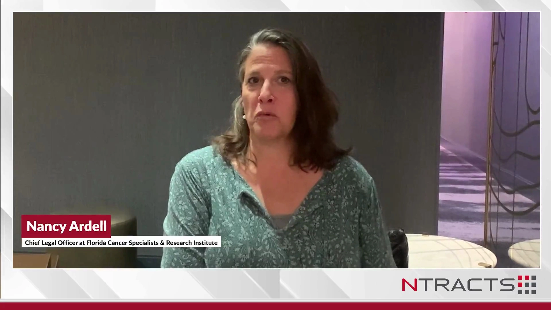 Nancy Ardell: What have been the benefits of being a member on Ntracts ...