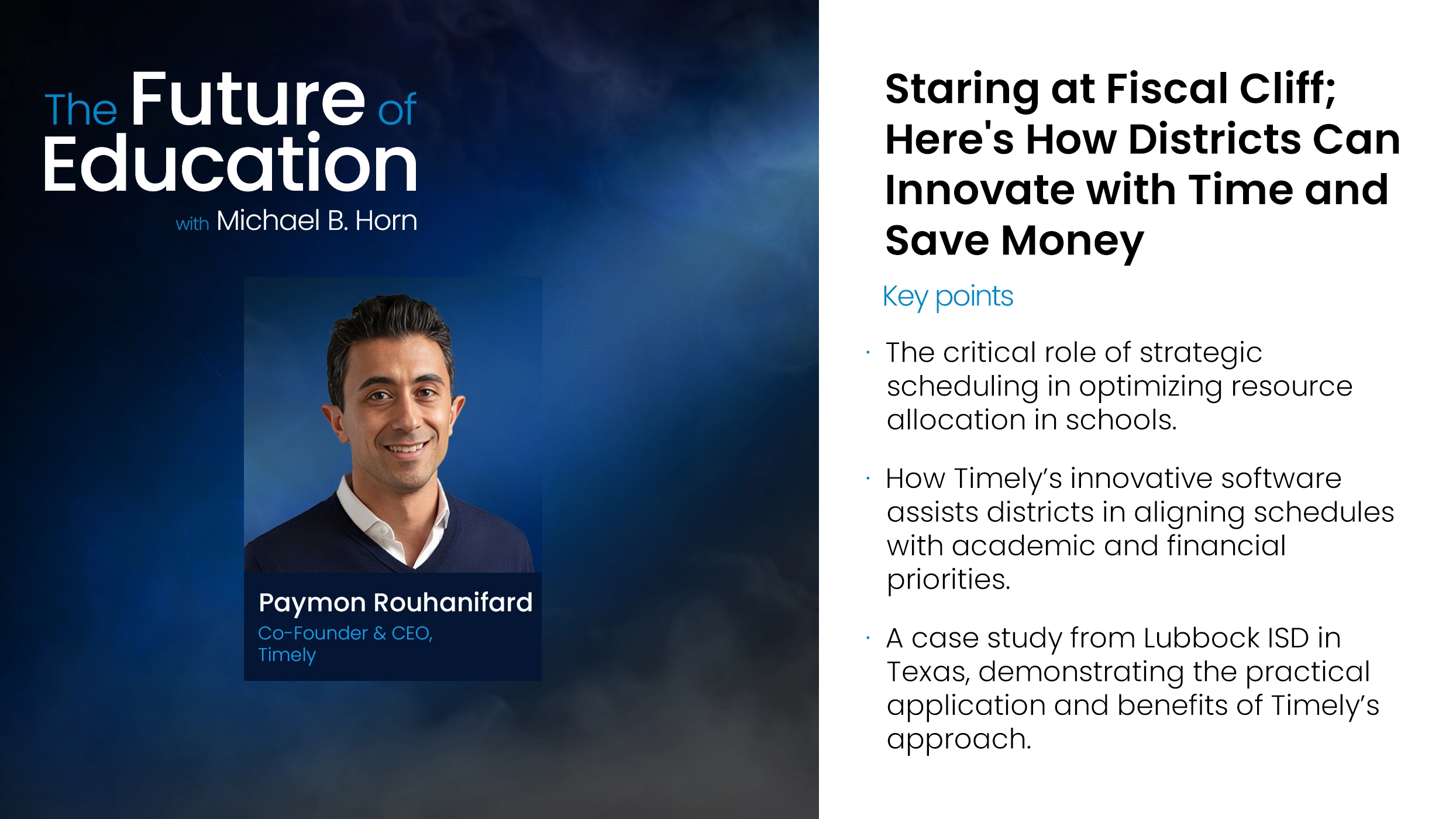 Exploring Strategic Scheduling with Timely: A Key to Managing Educational Fiscal Challenges