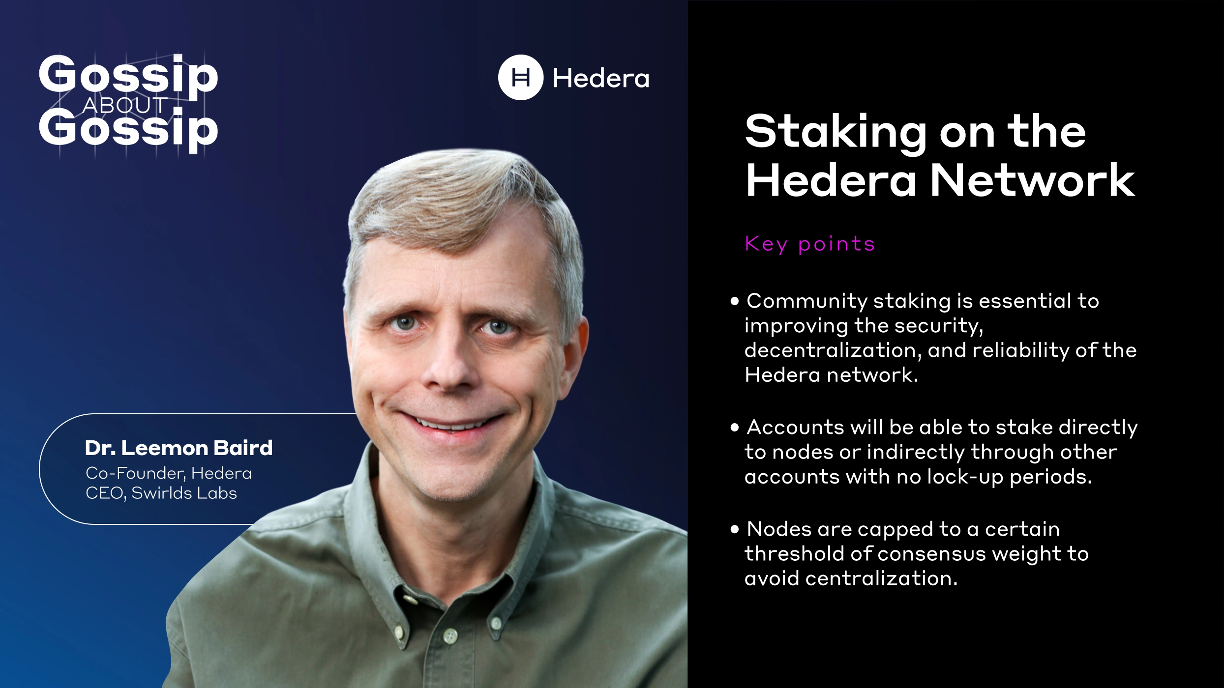 Staking on the Hedera Network