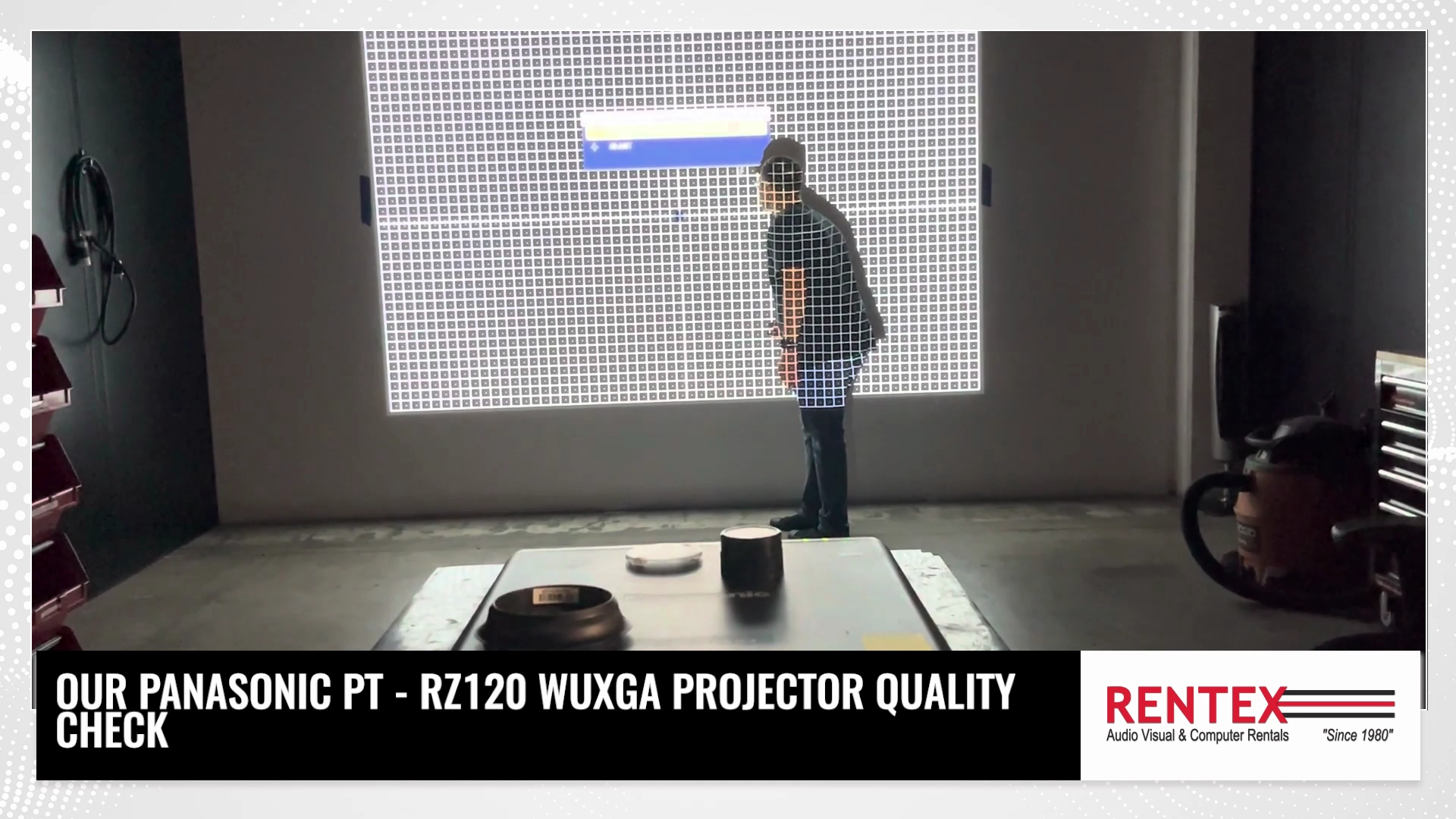 Quality Check: Panasonic PT-RZ120 WUXGA Projector at Rentex