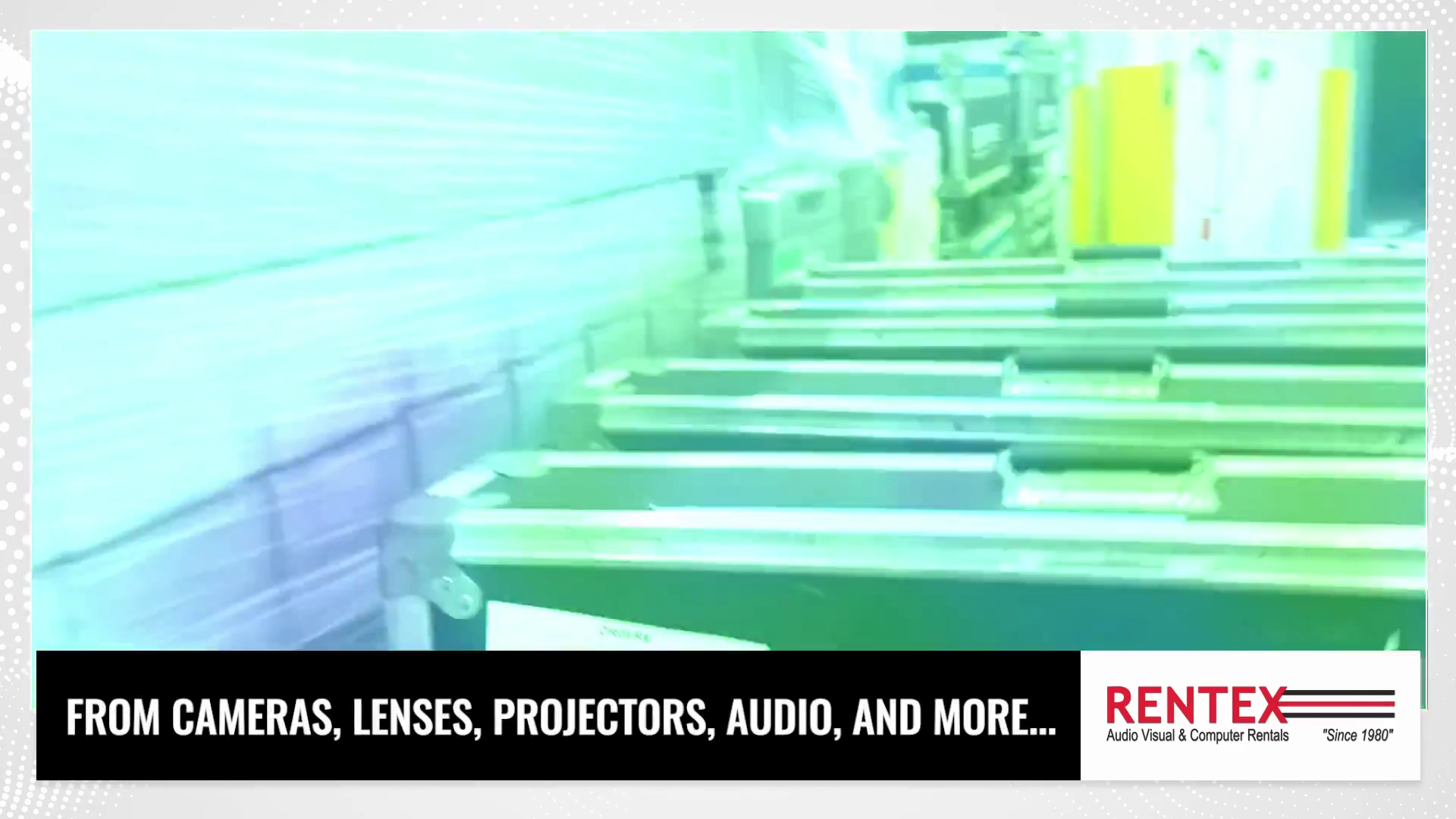 Rentex, Dallas Prepares Major AV Equipment Shipment