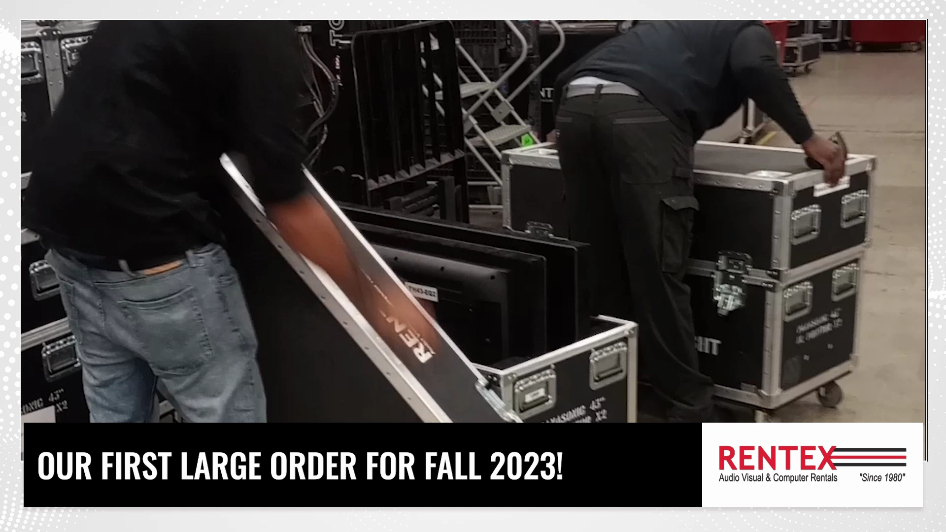 Rentex Kicks Off Fall with a Major Order!