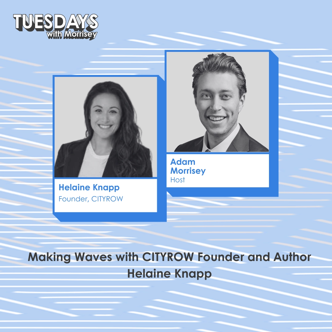 Making waves with CITYROW Founder and Author Helaine Knapp