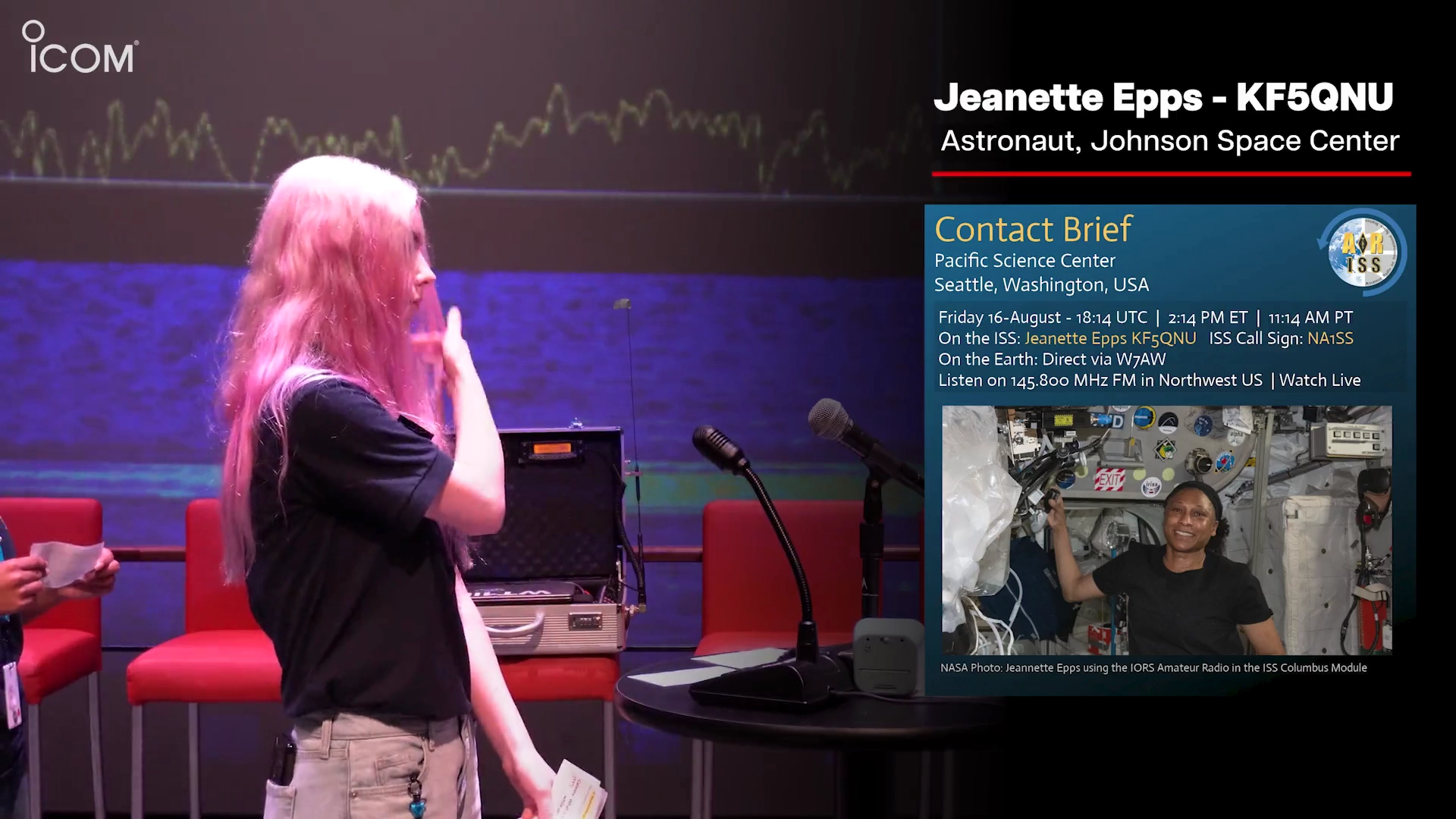 2024 Pacific Science Center ARISS Event