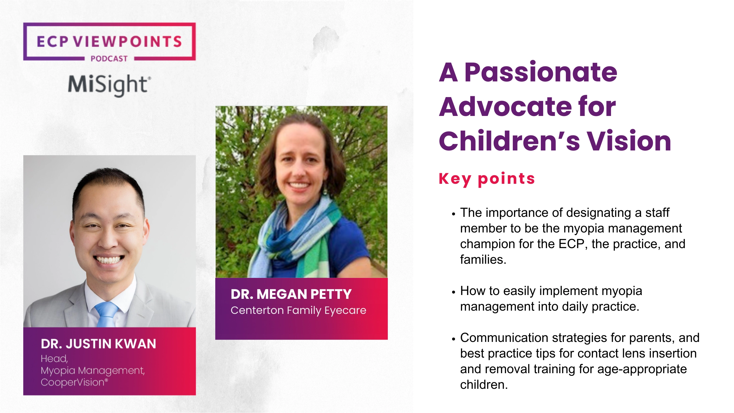 A Passionate Advocate for Children’s Vision