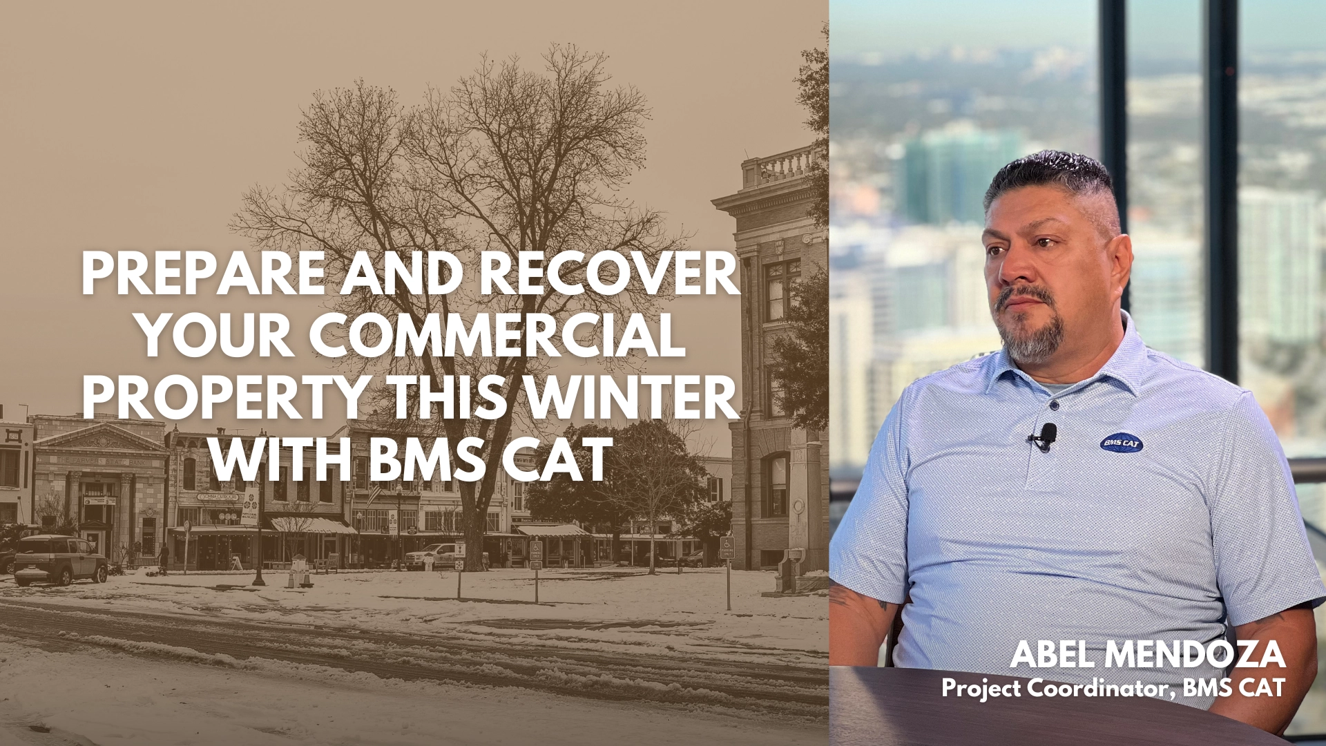 Prepare and Recover Your Commercial Property This Winter with BMS Cat