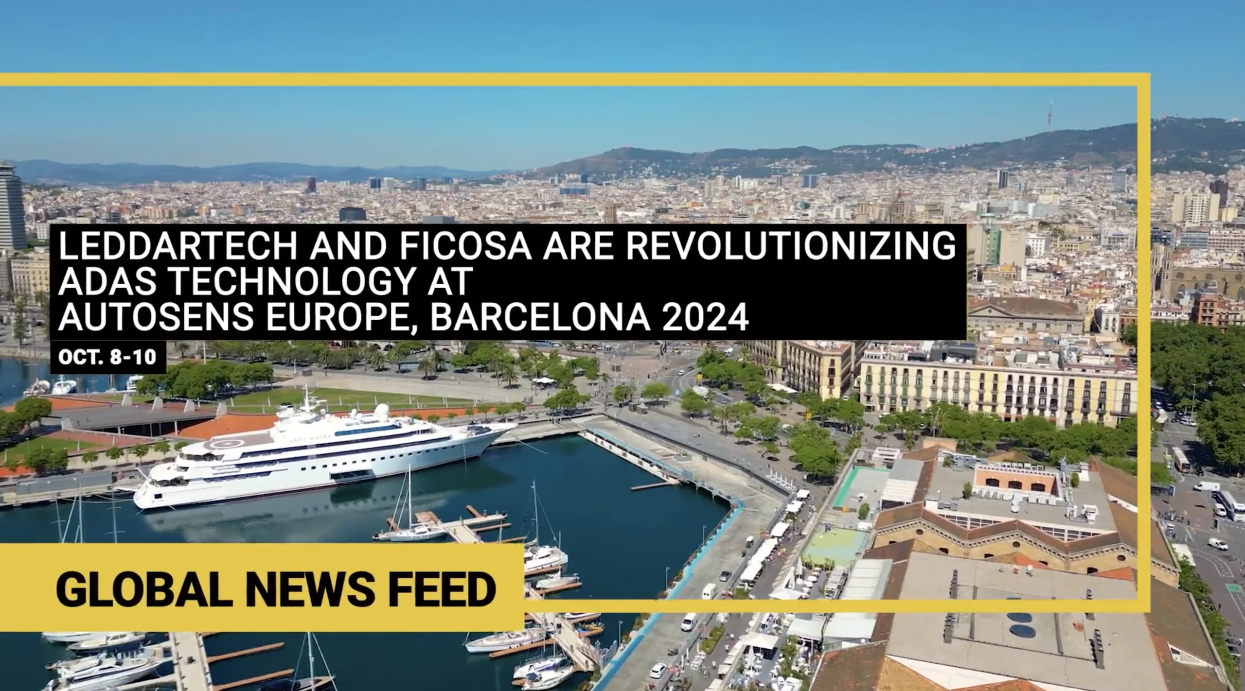 LeddarTech and Ficosa Unveil Next-Gen ADAS at AutoSens Barcelona 2024