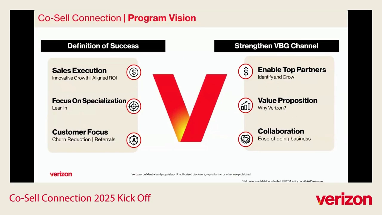Verizon Partner Network Co-Sell Connection 2025 Kick Off