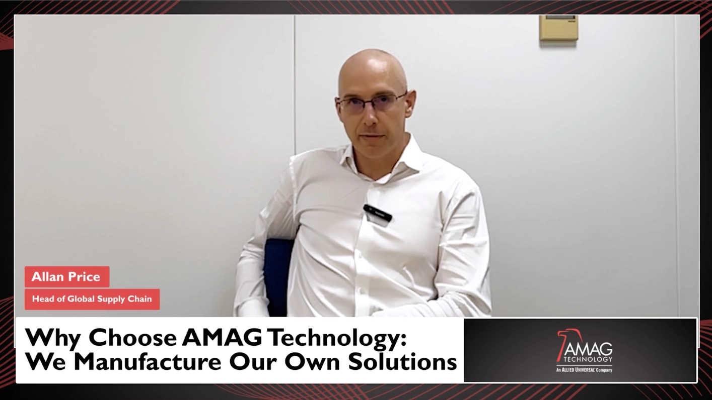 Supply Chain Control Gives AMAG a Competitive Edge and Keeps Customers Ahead